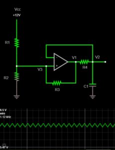 Designing a Single Op-Amp Triangle Wave Generator – PCB Isolation