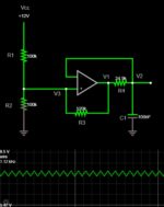 Designing a Single Op-Amp Triangle Wave Generator – PCB Isolation